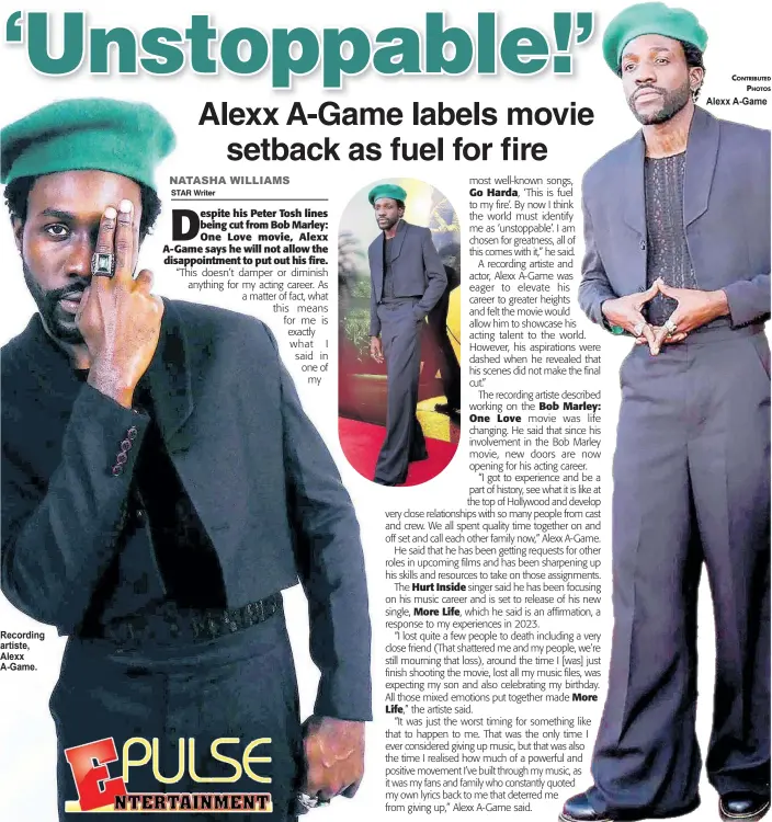 Alexx A-Game labels movie setback as fuel for fire - PressReader