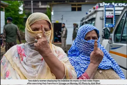 ECI Establishe­s 119 Special Polling Stations In Srinagar PC - PressReader
