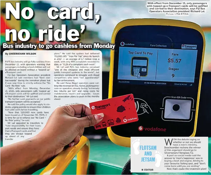 No card, no ride’ - PressReader