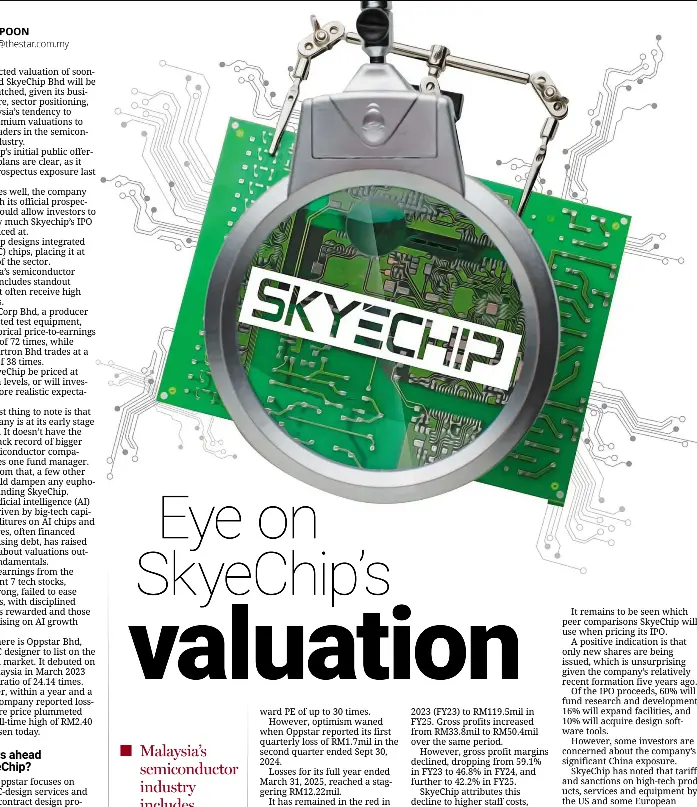 Eye on Skyechip’s valuation - PressReader