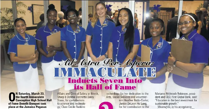 Ad Astra Per Aspera: IMMACULATE Inducts Seven Into its Hall of Fame ...