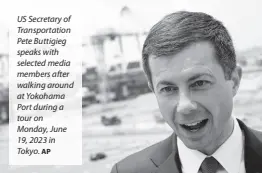 Buttigieg: US ‘green corridors’ initiative key to cutting shipping industry emissions - PressReader