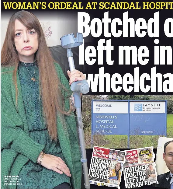Botched op left me in a wheelchair - PressReader
