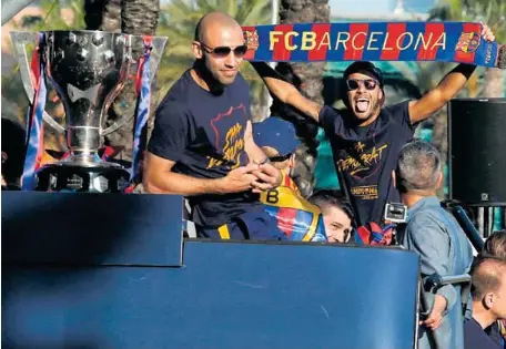 Barcelona festejó con sus hinchas - PressReader