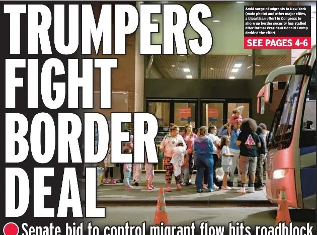 TRUMPERS FIGHT BORDER DEAL - PressReader