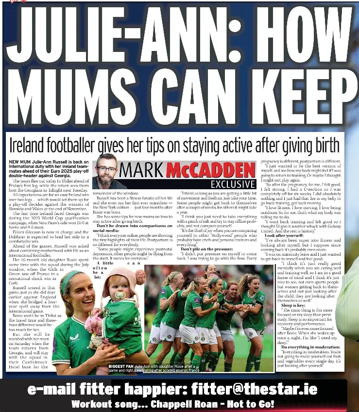 JULIE-ANN: HOW NEW MUMS CAN FIT KEEP - PressReader