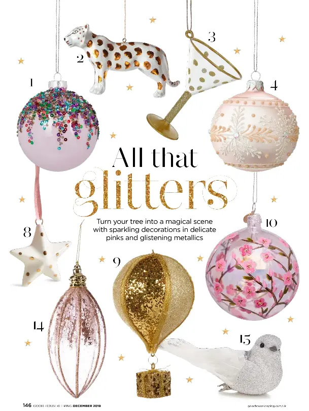 ALL THAT GLITTERS Spruce up your tree with beautiful baubles - PressReader