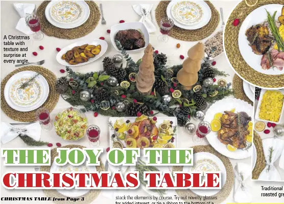 THE JOY OF THE CHRISTMAS TABLE - PressReader