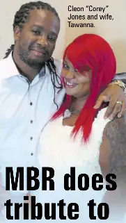 MBR does tribute to Corey - PressReader