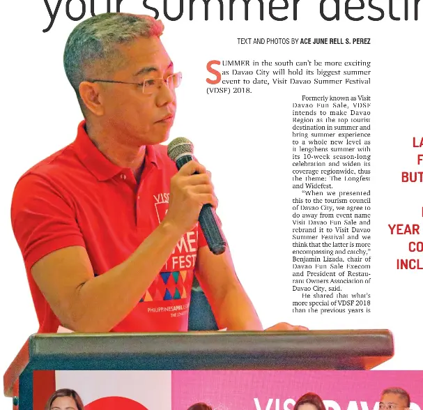 MAKEDAVAO your summer destinatio­n - PressReader