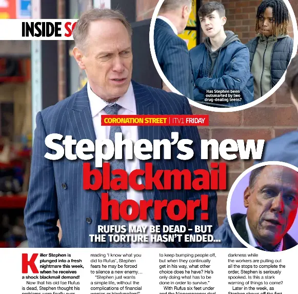 Stephen’s new blackmail horror - PressReader
