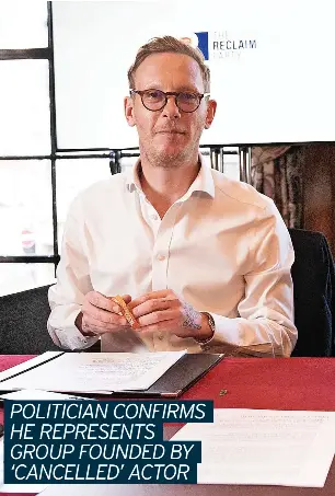 MP ON JOINING RECLAIM PARTY - PressReader