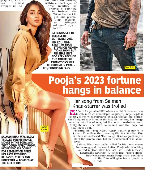 Pooja’s 2023 fortune hangs in balance - PressReader