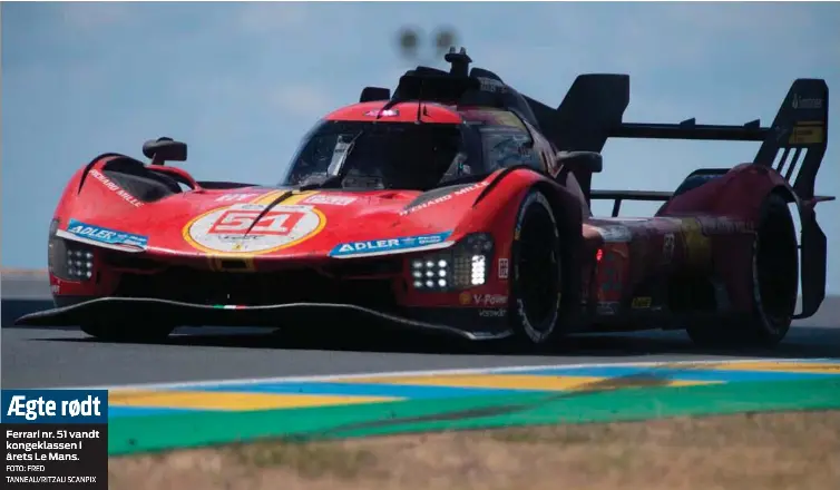FERRARI VINDER LE MANS’ KONGEKLASS­E - PressReader