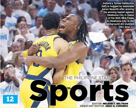 PACERS NEVER SAY DIE - PressReader