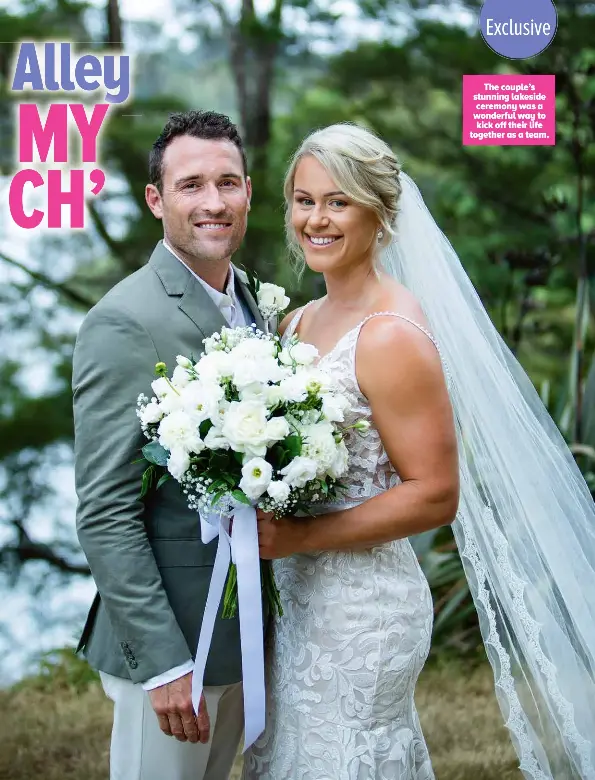 Black Ferns star Chelsea Alley ‘I’VE MARRIED MY PERFECT MATCH ...