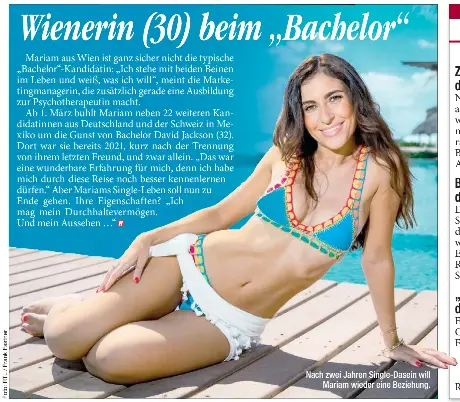 Wienerin (30) beim „Bachelor“ - PressReader