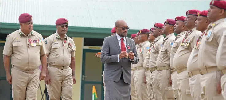 CORRECTION­S HONOURS STAFF MEMBERS FOR THEIR SERVICE - PressReader