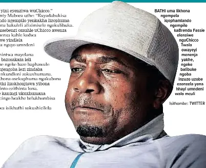 U-L’vovo ubonga ukusinda engozini embi - PressReader