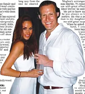 Delicious revenge of the first man to marry Meghan - PressReader