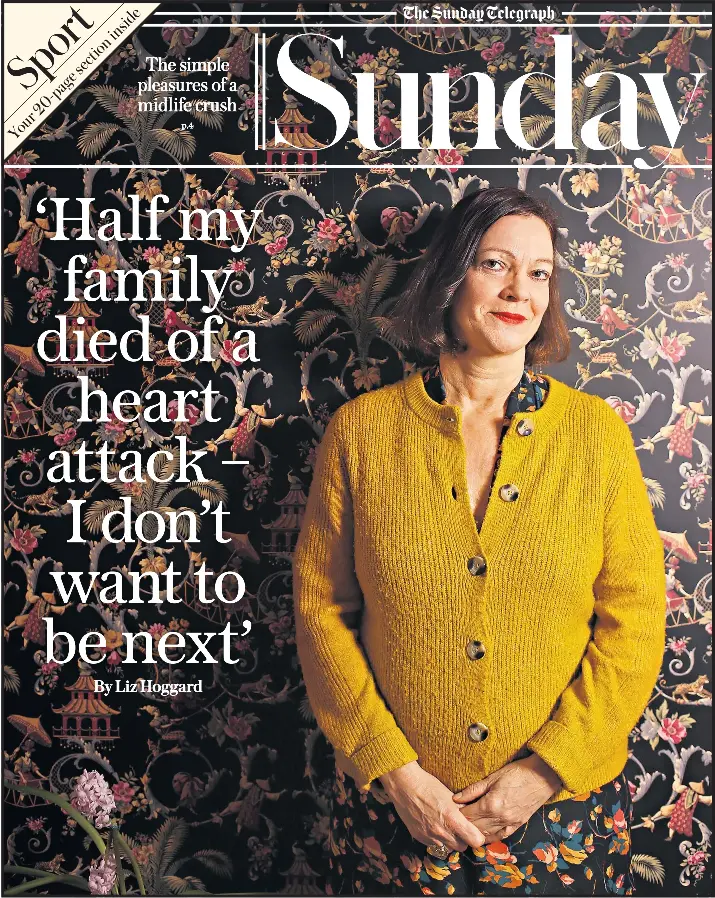 ‘Half my family died of a heart attack – I don’t want to be next ...