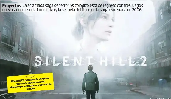 SILENT HILL REGRESARÁ A LOS VIDEOJUEGO­S Y AL CINE - PressReader