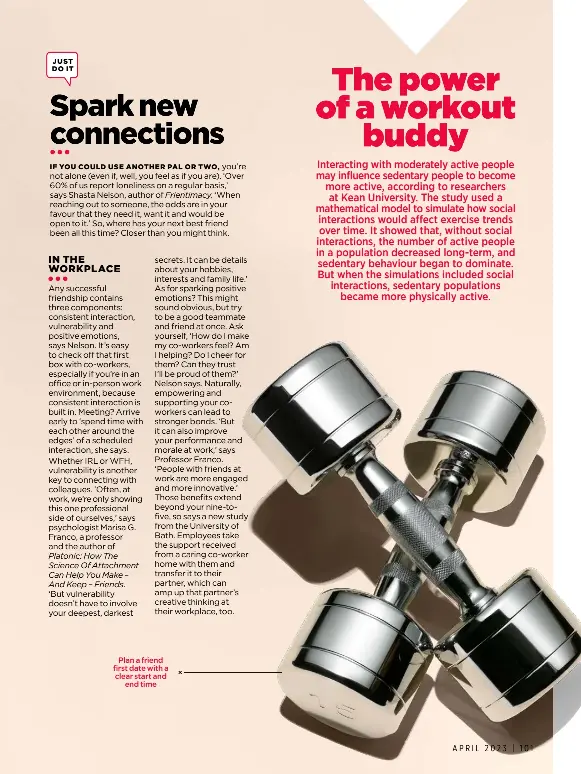 Spark new connection­s - PressReader