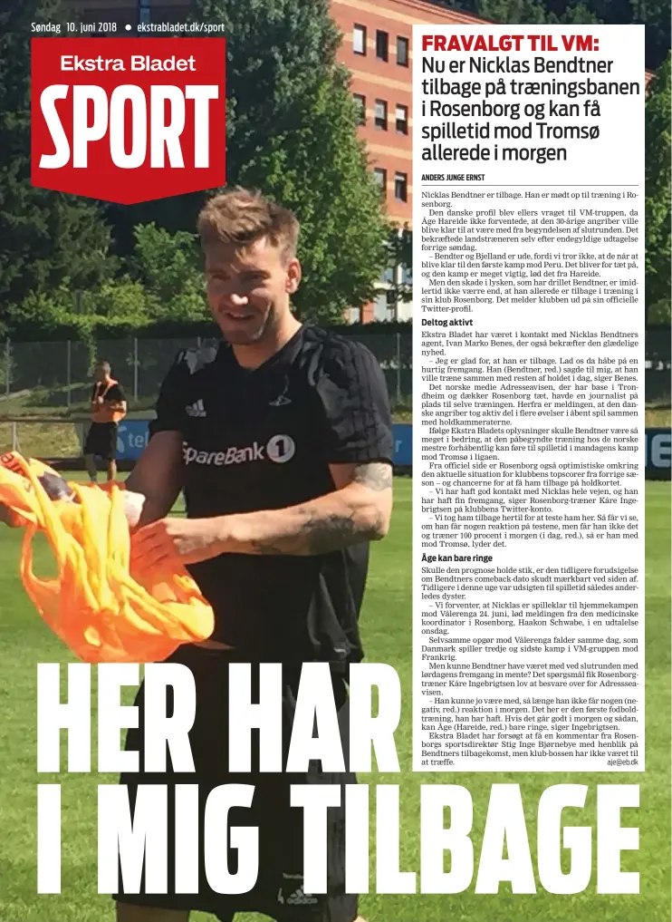 HER HAR I MIG TILBAGE - PressReader