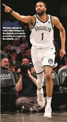 Rockets wanted Mikal for Green around trade deadline, Nets said no - PressReader