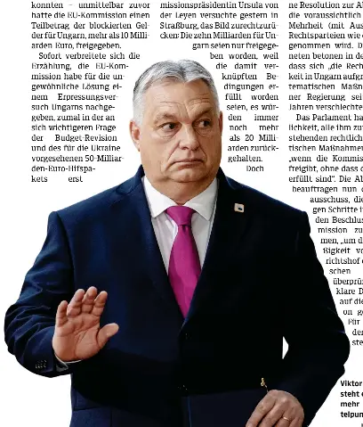 Vor Gipfel: Streit um Budget spitzt sich zu - PressReader