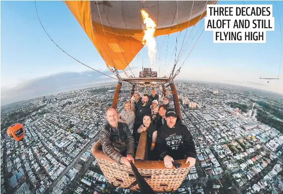 THREE DECADES ALOFT AND STILL FLYING HIGH - PressReader