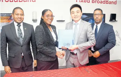 Huawei Jamaica signs MOU with HEART/NSTA-VTDI - PressReader