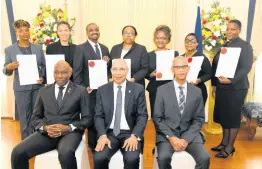 Seven judges sworn in to higher office - PressReader