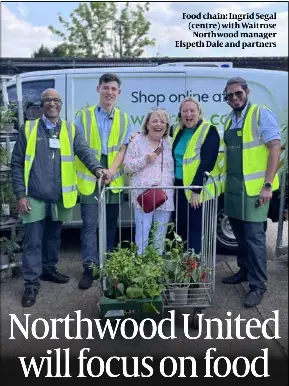 Northwood United will focus on food - PressReader