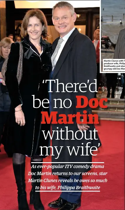 Martin Clunes: ‘There’d be no Doc Martin without my wife’ - PressReader