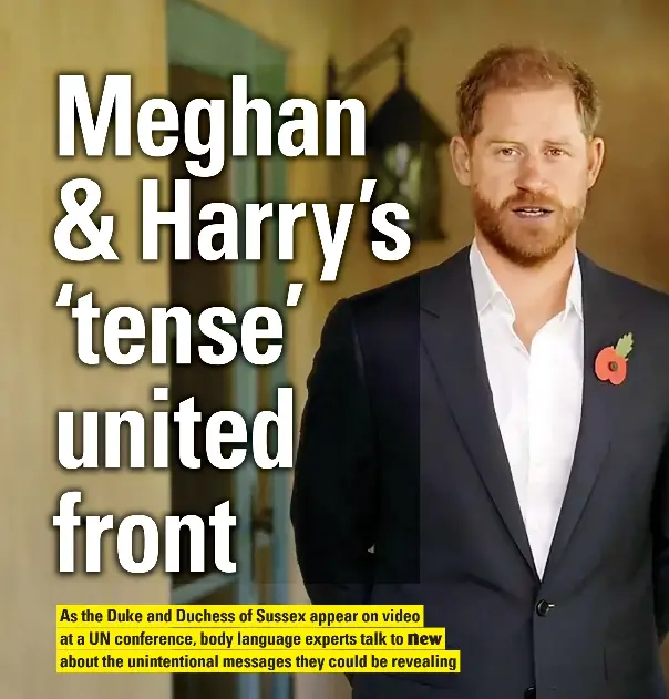 Meghan & Harry’s ‘tense’ united front - PressReader