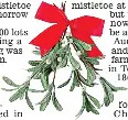 Mistletoe? You can kiss goodbye to that - PressReader