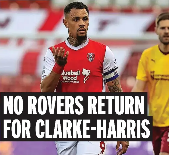 NO ROVERS RETURN FOR CLARKE-HARRIS - PressReader