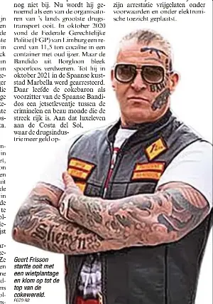 Loonse cokebaron vrij met enkelband - PressReader