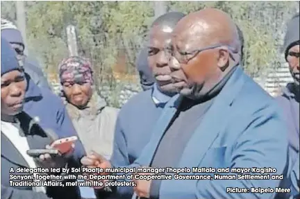 Sol dragged to meet the people - PressReader