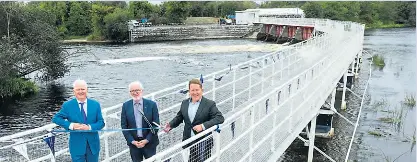 Meelick Weir and walkway officially opened - PressReader