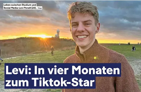 Levi: In vier Monaten zum Tiktok-star - PressReader