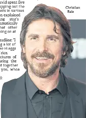 Christian Bale inspired by ‘Columbo’ for role in ‘Amsterdam’ | The ...