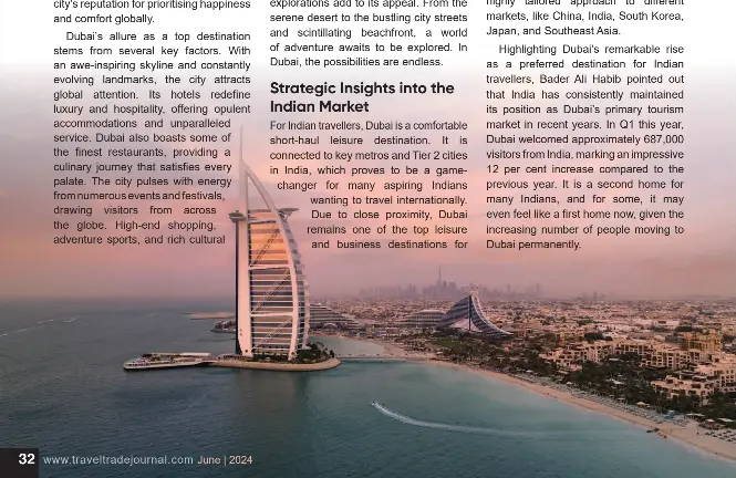Unveiling Dubai’s tourism landscape and its journey to ascendancy - PressReader
