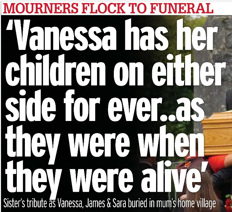 ‘Vanessa has her children on either side for ever..as they were when they were alive’ - PressReader