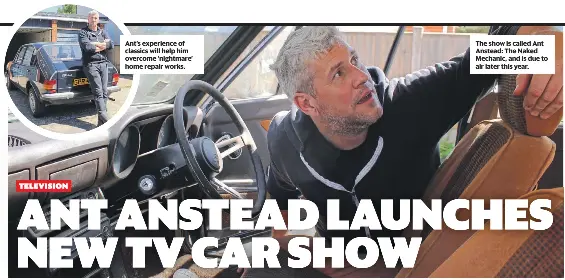 ANT ANSTEAD LAUNCHES NEW TV CAR SHOW - PressReader