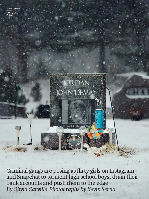 Scammers are targeting teenage boys on social media. Some victims are ...