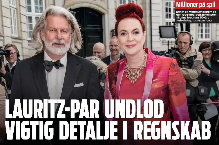 LAURITZ- PAR UNDLOD VIGTIG DETALJE I REGNSKAB - PressReader