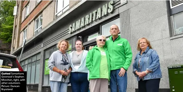 Charity volunteers le ‘gutted’ by cuts - PressReader