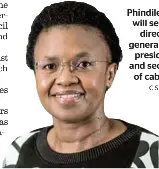 Baleni takes over from Dr Cassius Lubisi as D-G in the presidency ...